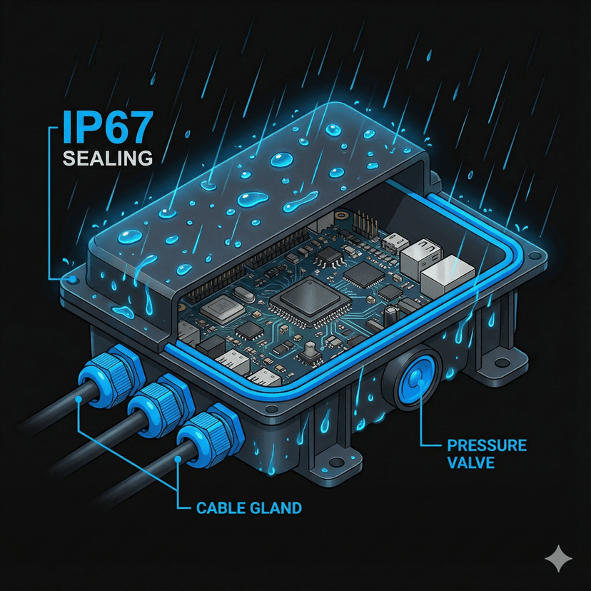 How to Design an IP65/IP67 Enclosure for Outdoor Electronics | Ohmframe ...