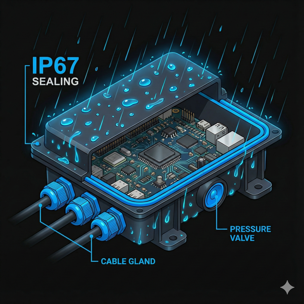 How to Design an IP65/IP67 Enclosure for Outdoor Electronics | Ohmframe ...